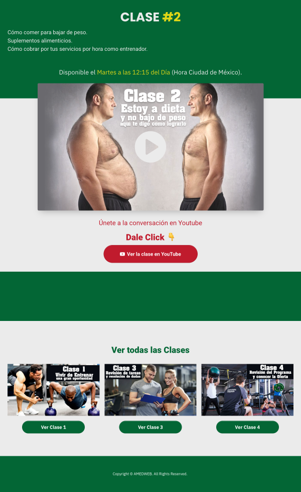 Clase 2 – AMEDWEB